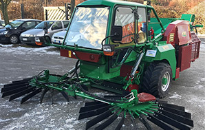 Mechanical self-propelled harvester SEMEK 1000 | FACMA - Construction ...